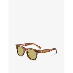 Brunello Cucinelli Mr. Brunello Pillow-frame Acetate Sunglasses