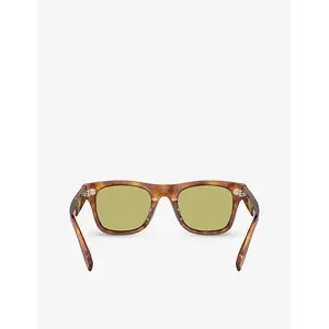 Brunello Cucinelli Mr. Brunello Pillow-frame Acetate Sunglasses