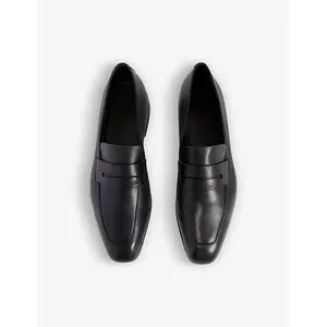 Zegna Leather Penny Loafers