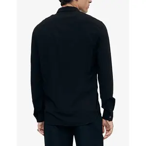 The Kooples Classic-collar Regular-fit Woven Shirt