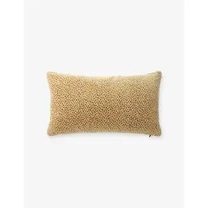 YVES DELORME Zenaide Abstract-pattern Woven Cushion Cover 45cm X 45cm