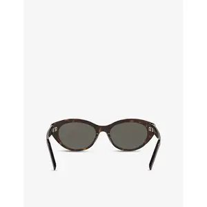 Saint Laurent Slm148 Cat Eye-frame Acetate Sunglasses