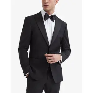 REISS Poker Single-breasted Slim-fit Stretch-wool Blend Suit Jacket