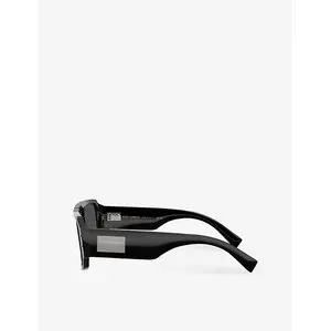 Dolce & Gabbana Pilot-frame Acetate Sunglasses