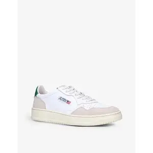 AUTRY Medalist Low-top Leather Trainers - White/comb