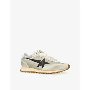 GOLDEN GOOSE Marathon Mesh And Suede Trainers