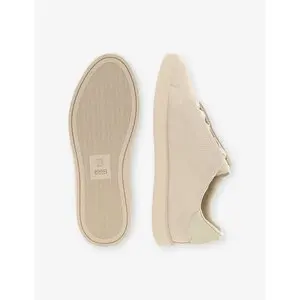 Boggi Milano Suede Trainers - Sand