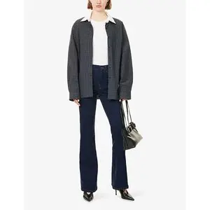 Good American Good Legs Flared Denim Jeans