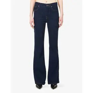 Good American Good Legs Flared Denim Jeans