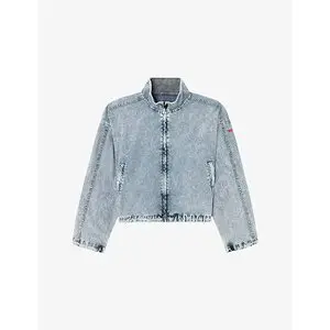 DIESEL® Denim-effect Woven Jacket - 01