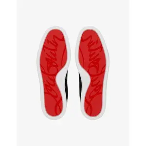 CHRISTIAN LOUBOUTIN Rantulow Flat Leather Trainers
