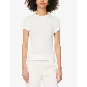 MOTHER The Itty Bitty Ringer Cotton T-shirt