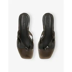Steve Madden Tracie Jelly Heeled Sandals - Grey/dark