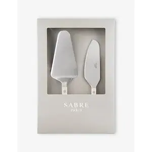 SABRE Bistrot Stainless-steel Cake Set - Ivory