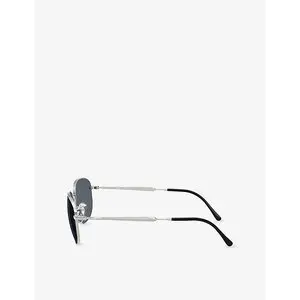 Ray-ban Rb3754 Pillow-frame Metal Sunglasses