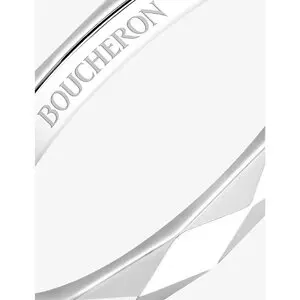 Boucheron Facette Platinum Band