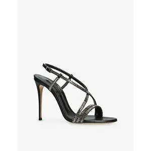 Casadei Josephine Julia 100 Leather Heeled Sandals