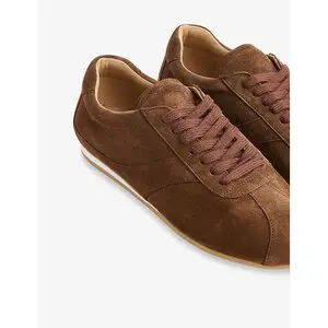 Whistles Low-top Suede Trainers - Brown