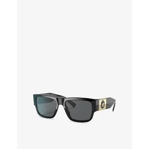 Versace Ve4406 Rectangle-frame Acetate Sunglasses
