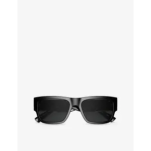 Versace Ve4406 Rectangle-frame Acetate Sunglasses