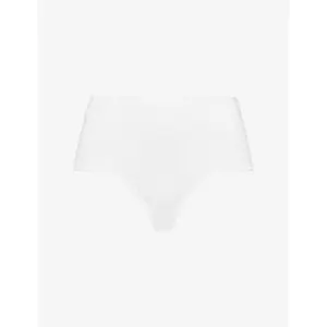 Hanro Seamless High-rise Jersey Briefs - White