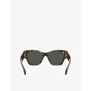 Versace Ve4492u Square-frame Tortoiseshell Acetate Sunglasses - Brown