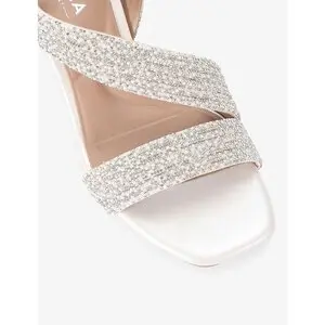 Carvela Gala Jewel Woven Heeled Sandals