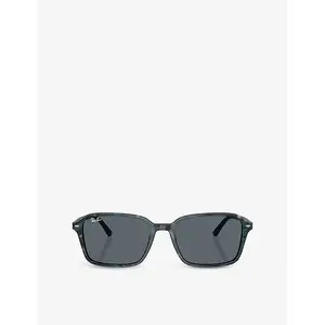Ray-ban Square-frame Acetate Sunglasses - Blue