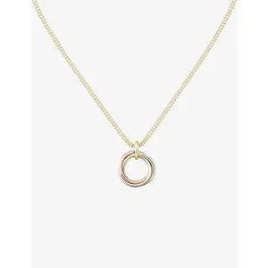 Cartier Trinity 18ct Rose, Yellow And White-gold Necklace - Multicolour