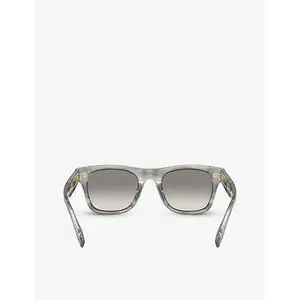 Brunello Cucinelli Bc4002s Mr.brunello Pillow-frame Acetate Sunglasses