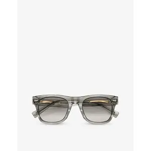 Brunello Cucinelli Bc4002s Mr.brunello Pillow-frame Acetate Sunglasses