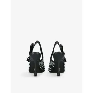 Steve Madden Brylie Mesh Courts - Black