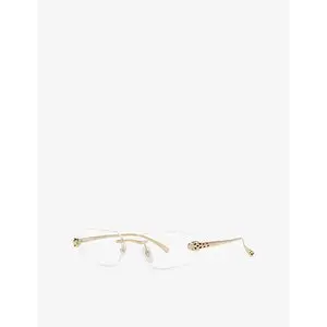 Cartier Panthère Rectangle Optical Glasses