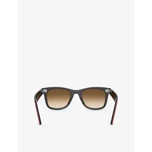 Ray-ban Wayfarer Rectangle-frame Acetate Sunglasses