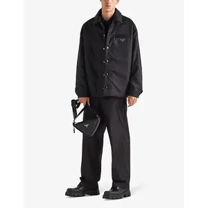 Prada Re-nylon Brand-plaque Padded Polyamide Jacket