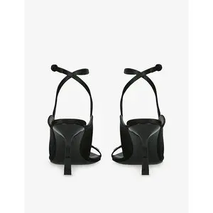 Victoria Beckham Eliza 75 Satin Heeled Sandals