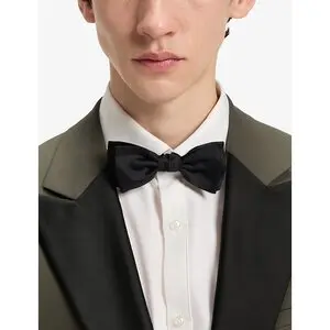 Hugo Contrast-trim Regular-fit Stretch Wool-blend Suit