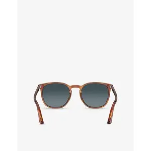 Persol Rectangle-frame Acetate Sunglasses
