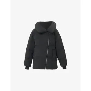 Sweaty Betty Nimbus Cloud Funnel Neck Down Puffer Jacket - Black