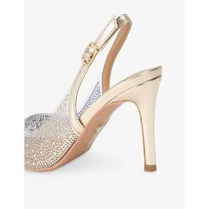 Carvela Positano Embellished Slingback Court Shoes