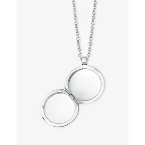 Astley Clarke Biography Medium And White Sapphire Locket Necklace