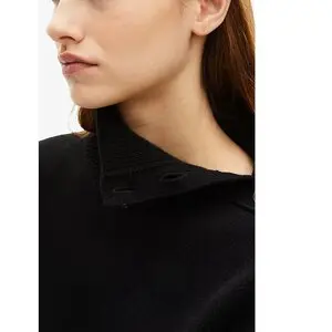 The Kooples High-neck Knitted Wool Jumper