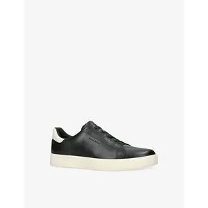 Cole Haan Grandpro Luxe Leather Low-top Trainers - Blk/white