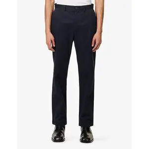 Sunspel Drill Straight-leg Cotton Trousers