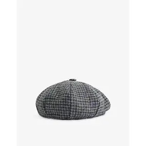 DENTS Blagdon Checked Wool Cap