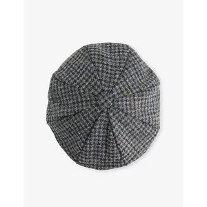 DENTS Blagdon Checked Wool Cap