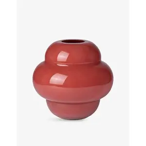 THE CONRAN SHOP Form Glass Vase 20cm - Cherry