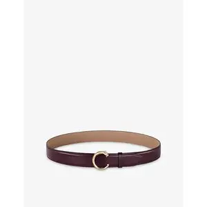 Cartier Panthère C De Leather Belt - Grape