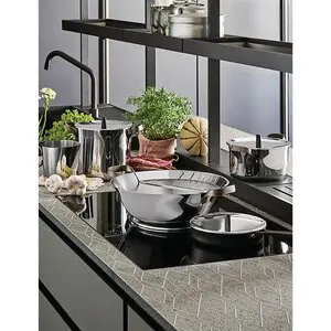 ALESSI Edo 4-piece Stainless-steel Cookware Set