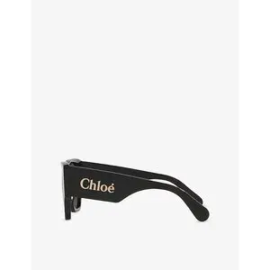 Chloé Acetate Square Frame Sunglasses